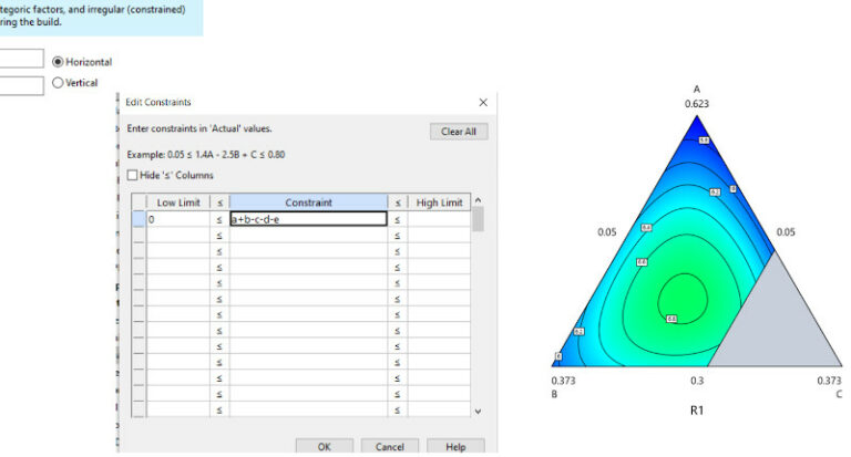 Training-in-mixture-designs